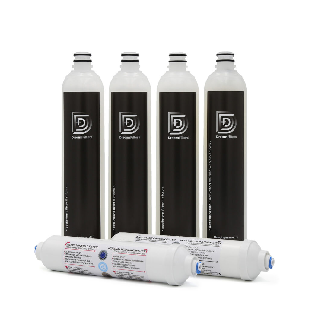 Jahresfilter-Set fürWasserfilter Aqua Home LED UV-C